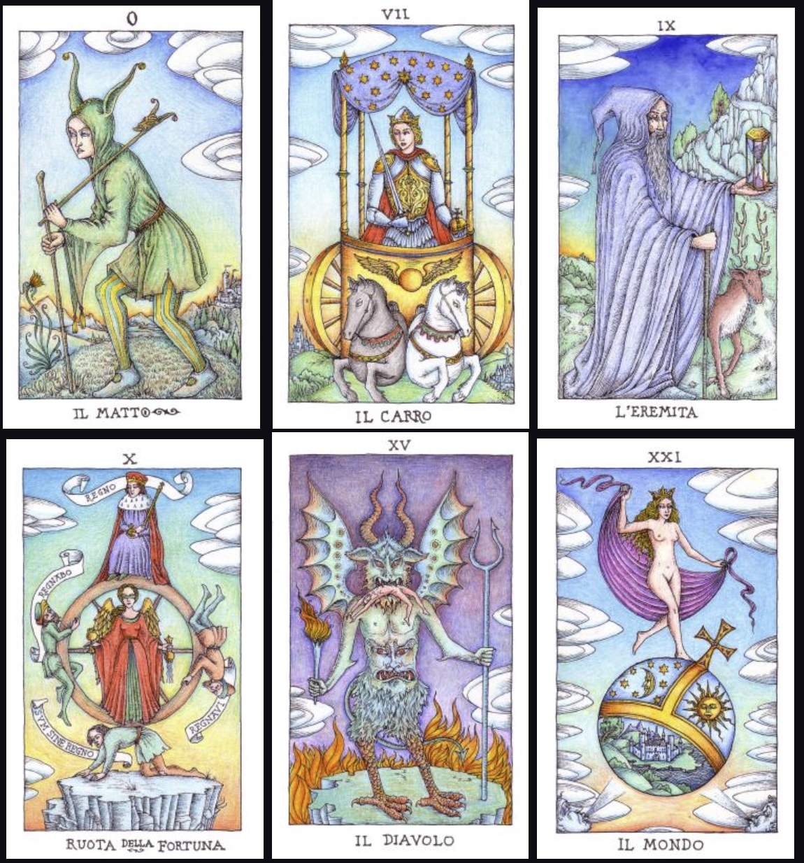 Out of print Art Tarot Series for Sale